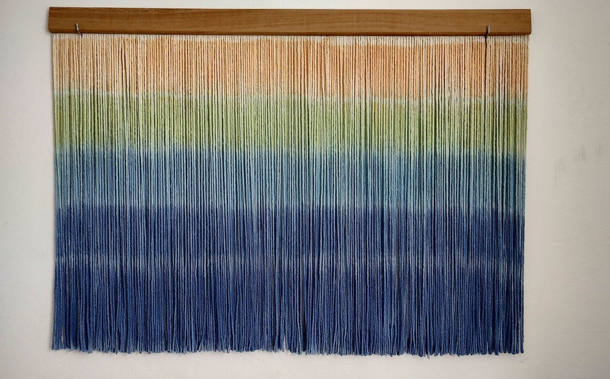 Keewe | Painel "Linhas" / Macrame / Tapete/ Tapeçaria de Parede